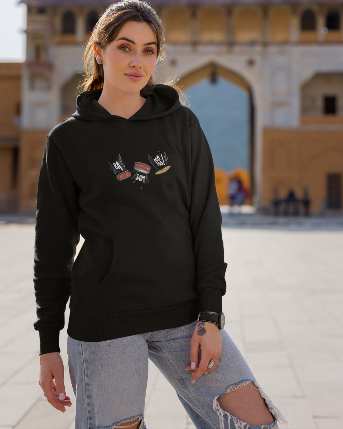 BA DUM TSS! | Unisex Hoodie – The Mad Riyazi