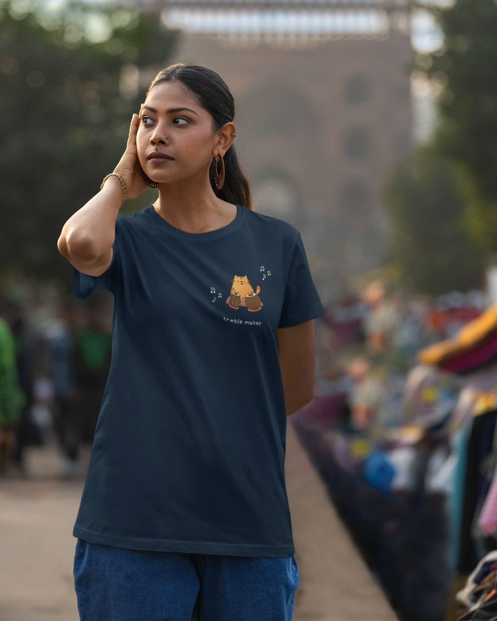 SWARU and the TABLA | Unisex T-shirt – The Mad Riyazi