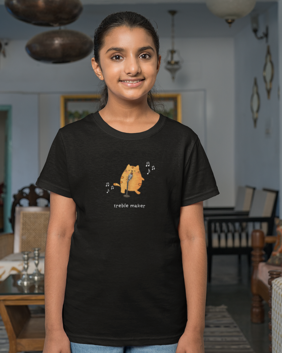 SWARU the SINGER | Kids T-Shirt – The Mad Riyazi