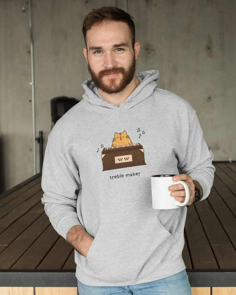 Swaru and the Harmonium | Unisex Hoodie – The Mad Riyazi