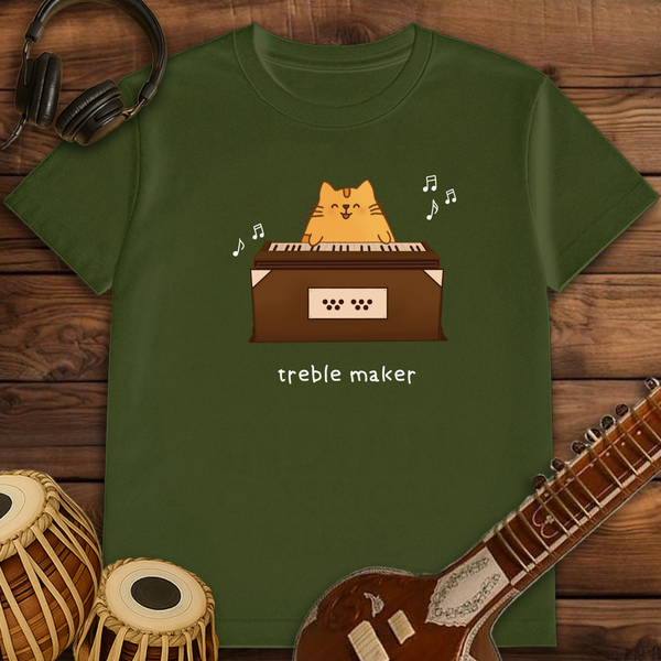 Swaru and the Harmonium | Unisex T-shirt – The Mad Riyazi