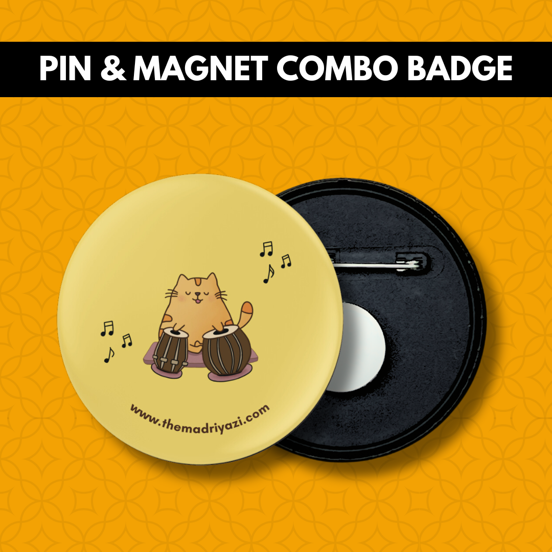 Swaru and Tabla | Combo Badge – The Mad Riyazi